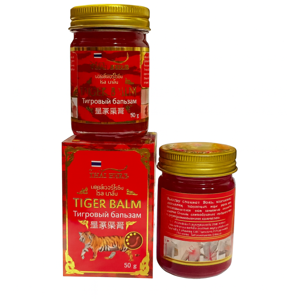 Royal Thai Herb Balm - RED TIGER BALM – Tahitian Thai Care